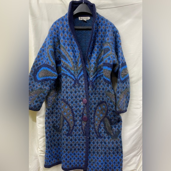 Sincere | Sweaters | Rare Vintage Sincere Sweater Coat Circa 98s Mohair ...